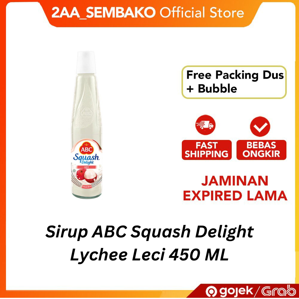Jual Sirup ABC Squash Delight Lychee Leci 450 ML 1 Pcs | Shopee Indonesia