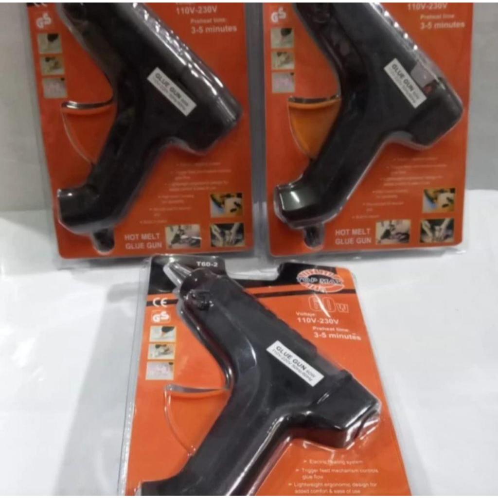 Jual Tembakan Lem Bakar Besar 60 Watt Top Max / Alat Tembak Glue Gun ...