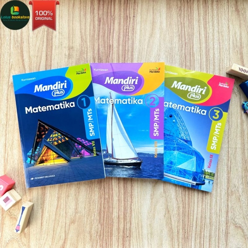 Jual Mandiri Plus Matematika IPA English SMP Kelas 7 8 9 - Kurikulum ...