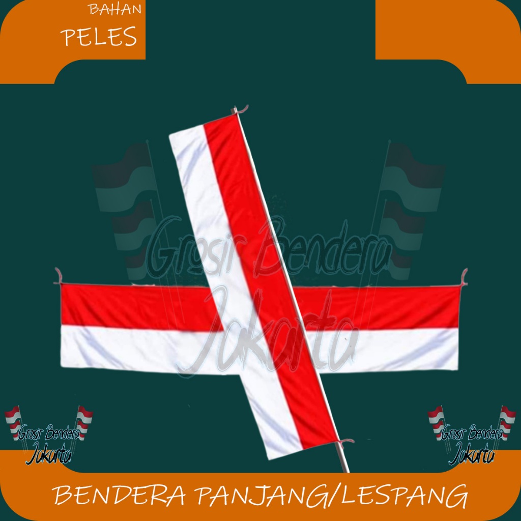 Jual Bendera Panjang atau Bendera Lespang | Shopee Indonesia