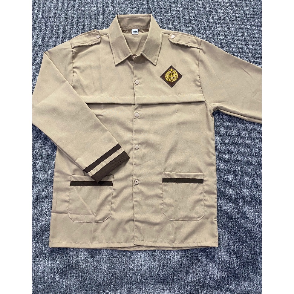 Jual KODE S4S7 Baju Pramuka Siaga SD Full Kancing Anak Lakilaki ...