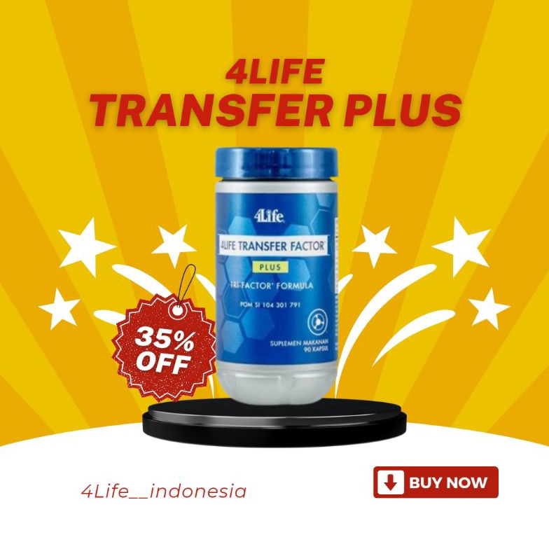 Jual KODE E4G6 4LIFE TRI TRANSFER FACTOR PLUS ISI 6 KAPSUL 4Life ...