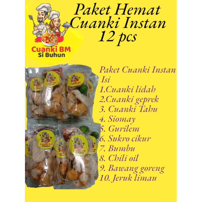 Jual paket cuanki 12pcs | Shopee Indonesia
