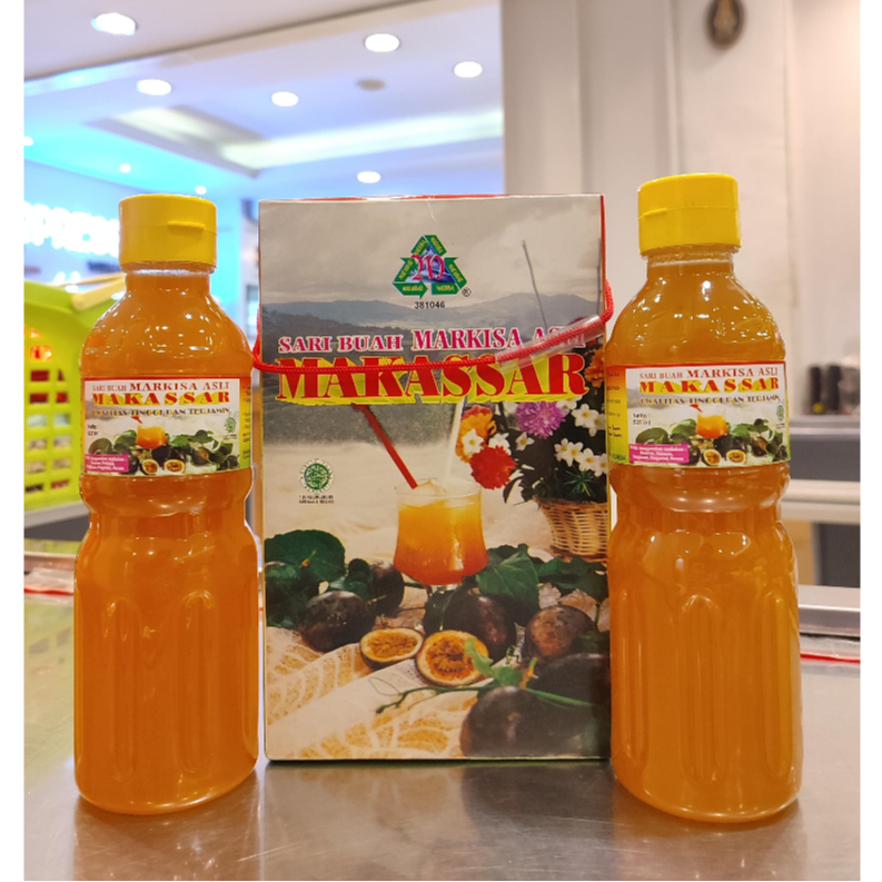 Jual Sirup Markisa Asli Makassar Oleh Oleh Khas Makassar 2 botol 675ml ...