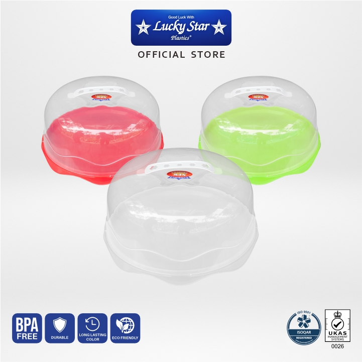 Jual Lucky Star - TEMPAT KUE / CAKE KEEPER / SELLA TART KEEPER | Shopee ...