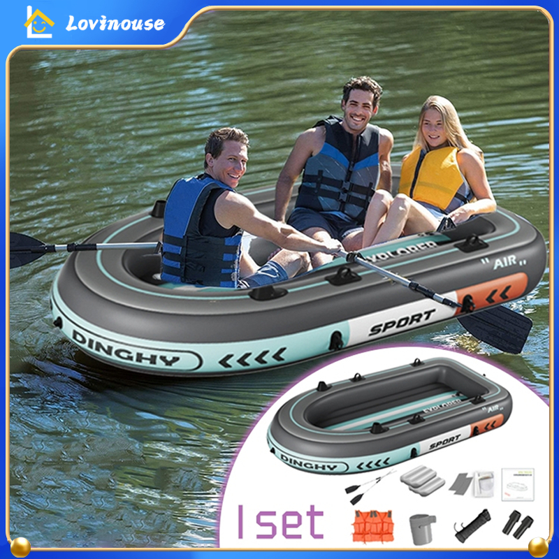 Jual 1 Set Perahu Karet Rescue Perahu Karet Angin Perahu Karet Mancing ...