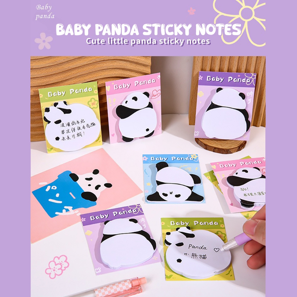Jual Baby Panda Post It Sticky Notes, Kertas Catatan Tempel, Memo Note ...