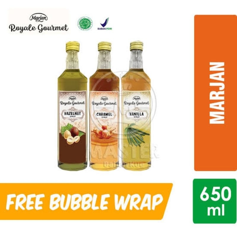 Jual Sirup Marjan Royal Gourmet Marjan 650 ml | Shopee Indonesia