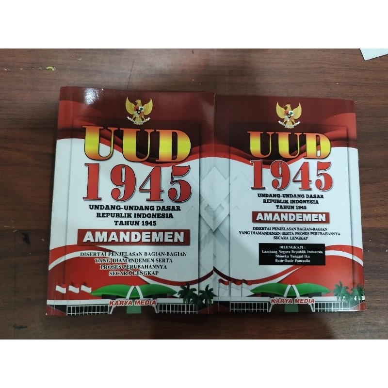 Jual Undang Undang Dasar 1945 Amandemen | Shopee Indonesia