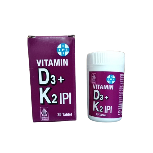 Jual Vitamin D3+K2 Ipi Botol Isi 25 Tablet | Shopee Indonesia