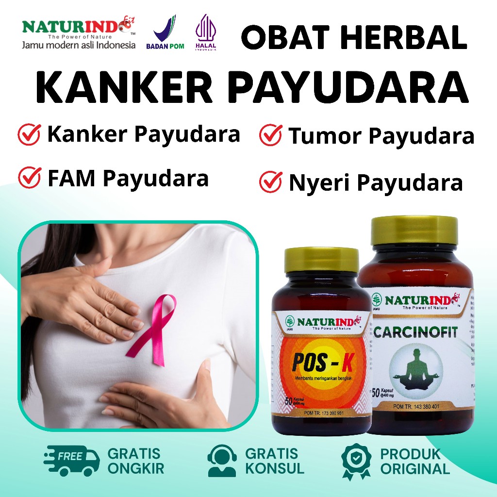 Jual Obat Kanker Payudara Tumor Kista Benjolan Payudara Herbal Paling ...