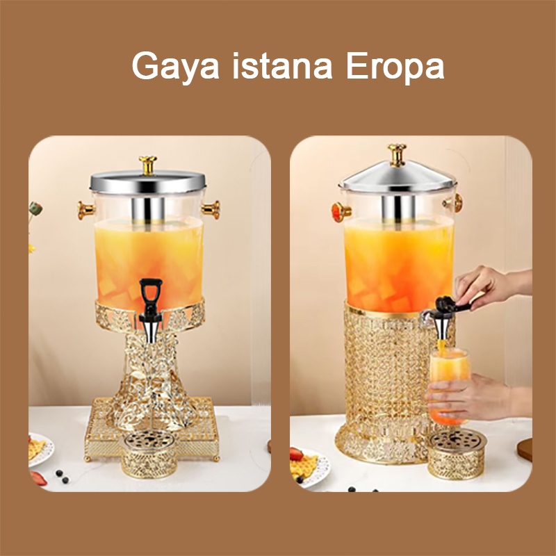 Jual 8LJuice dispenser mesin jus Untuk menyajikan prasmanan dan minuman ...