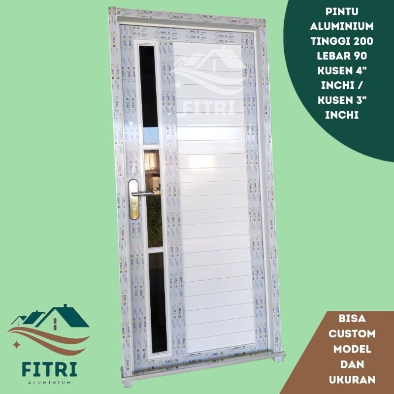 Jual Pintu Panel Aluminium 200 x 90 Bisa Custom Model Dan Ukuran Gratis ...