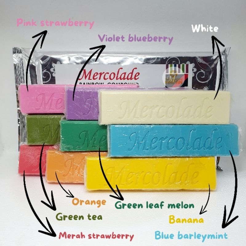 Jual Mercolade Coklat Batang Rainbow/Coklat Batang Rainbow Mercolade ...