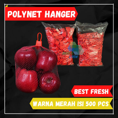 Jual Polynet Hanger BEST FRESH isi 500 set / Gantungan Polynet ...