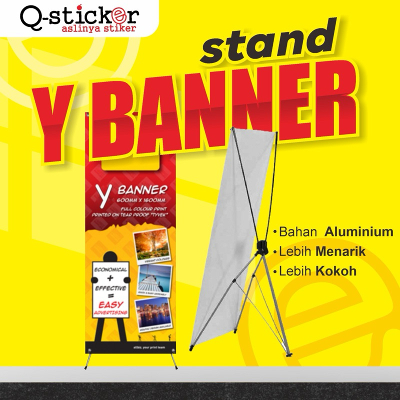 Jual Stand Y Banner / Banner / Display | Shopee Indonesia