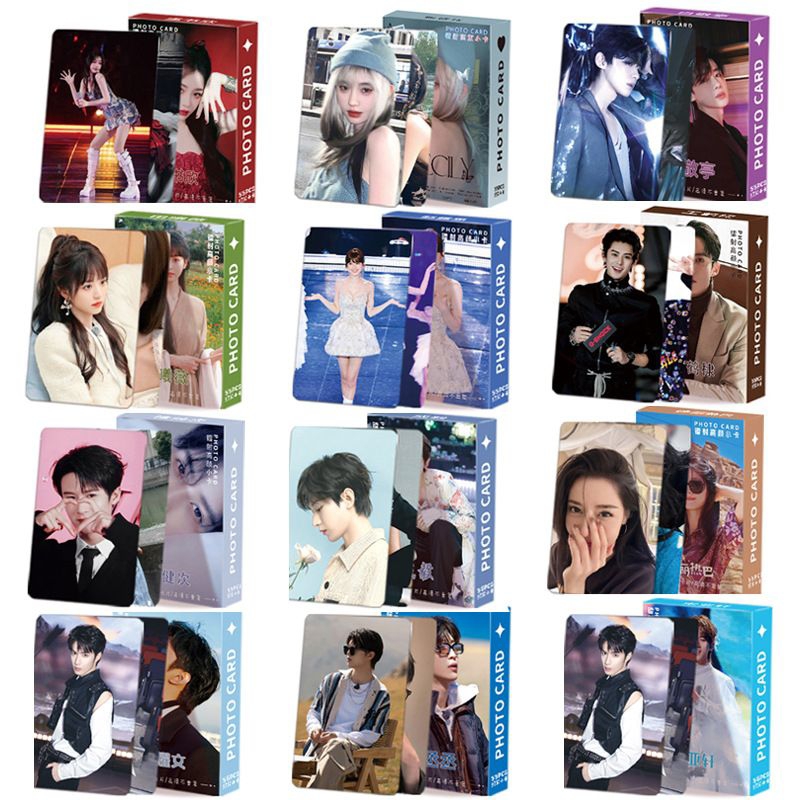 Jual Photocard Lomocard Hologram Isi 55 Zhao Lusi, Ju Jingyi, Cheng Yi, Bai Jinting, Yang Mi ...