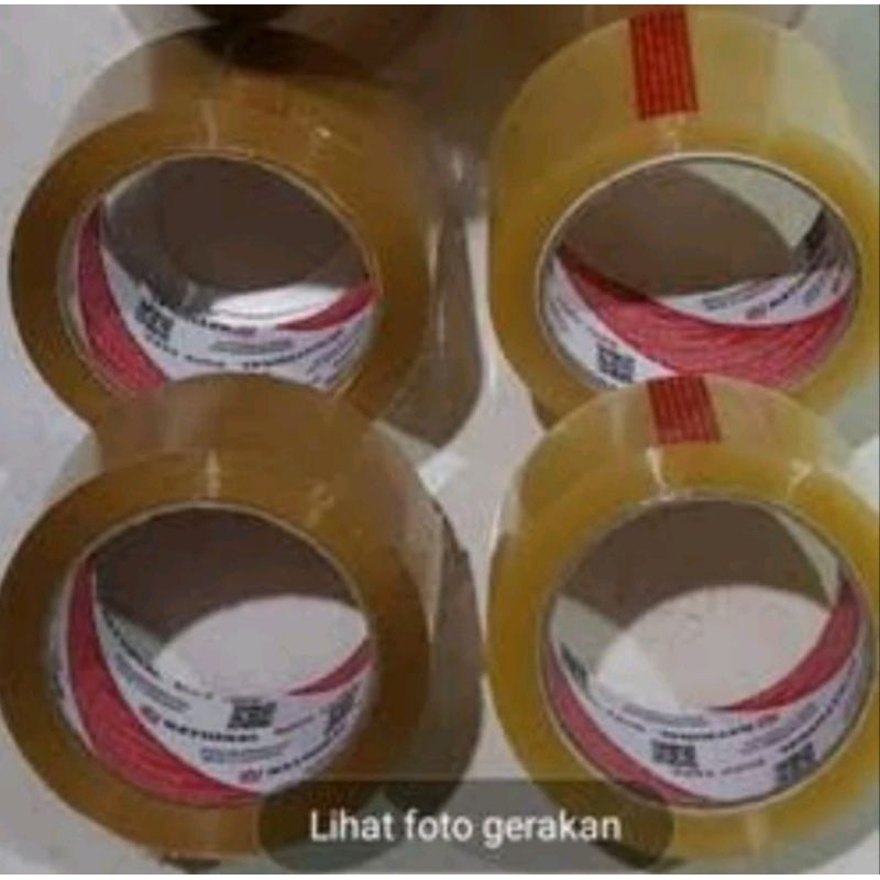 Jual Lakban OPP NATIONAL 48mm x 100 yard !!! Harga per 1pcs | Shopee ...