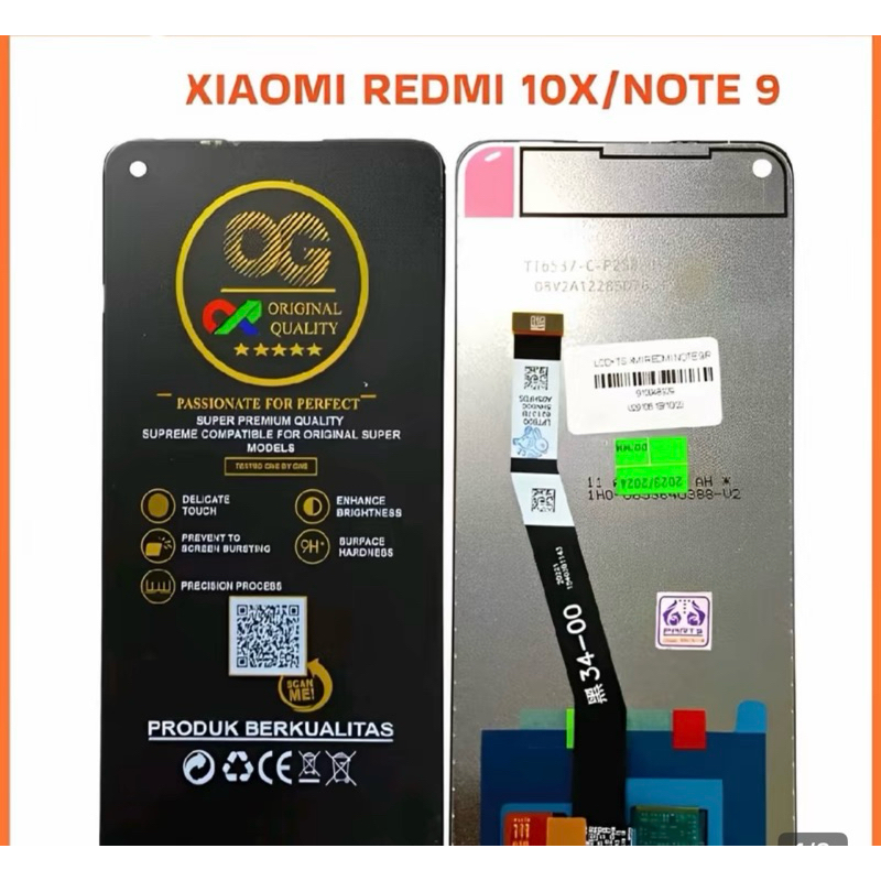 Jual Lcd redmi note 9 / redmi 10x 4G | Shopee Indonesia