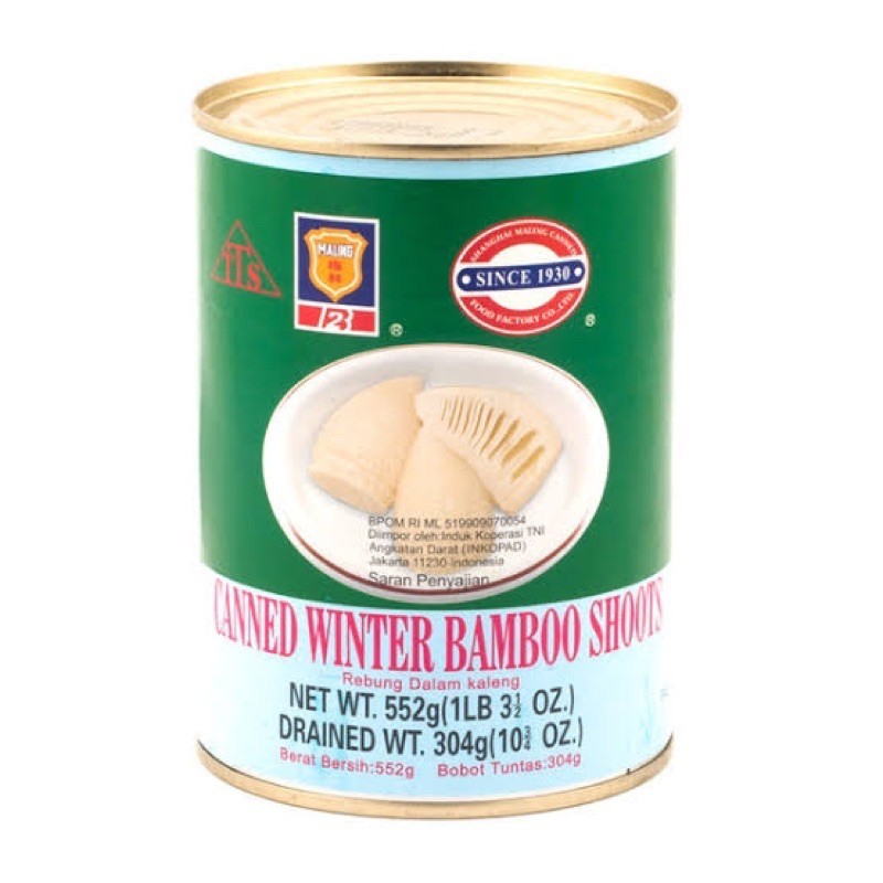 Jual TTS Maling Winter Bamboo Shoots 552gr [REBUNG DALAM KALENG ...