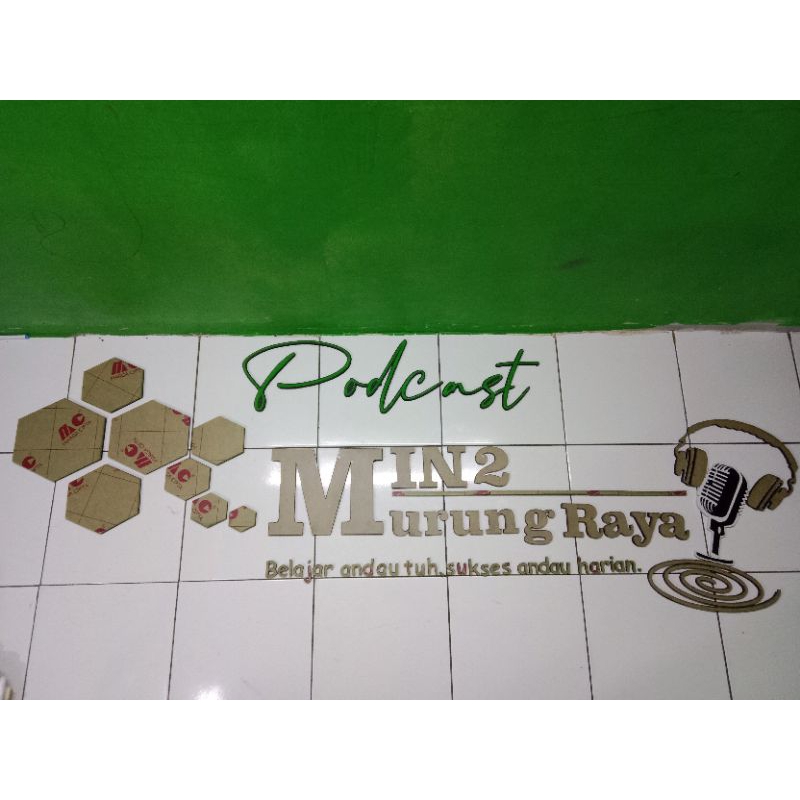 Jual huruf timbul dan icon bahan spon eva custom sesuai request ...