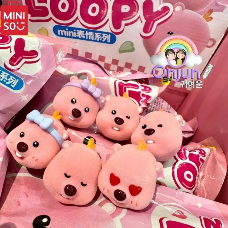 Jual BLIND BOX KACANG TOPTOY LOOPY MINI BEAN SERIES 1pack isi 3pc ...