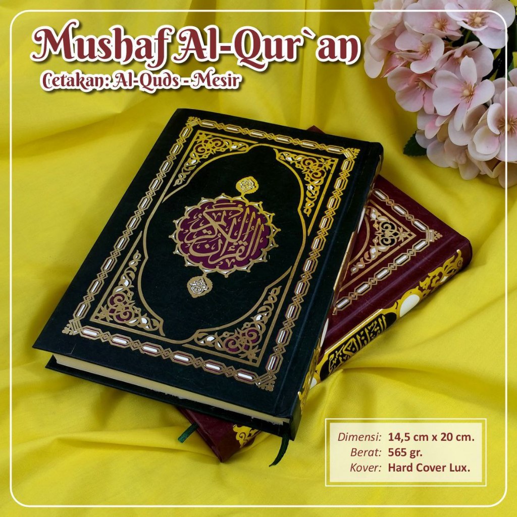 Jual Mushaf Al Quds Mesir Al Quran Standar 14x20 Rasm Utsmani Madinah ...