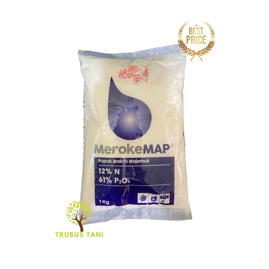 Jual Meroke MAP 1 kg - Pupuk Mono-Ammonium Phosphate Hidroponik Grade ...