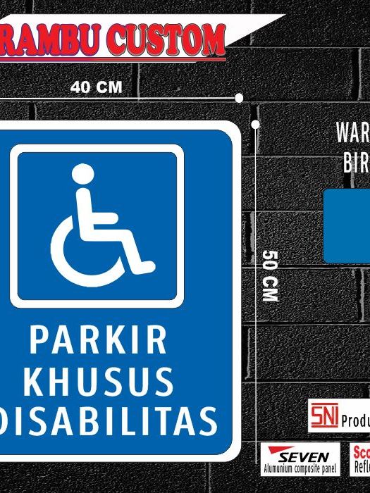 Jual RAMBU SCHOTLITE PARKIR KHUSUS DISABILITAS | Shopee Indonesia