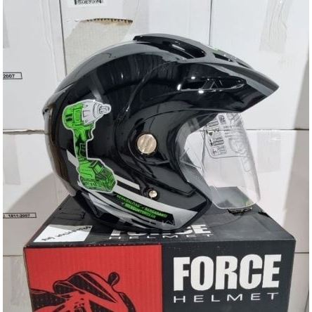 Jual RYU Original Helm Racing SNI Sepeda Motor / ALL SIZE / Half Face ...