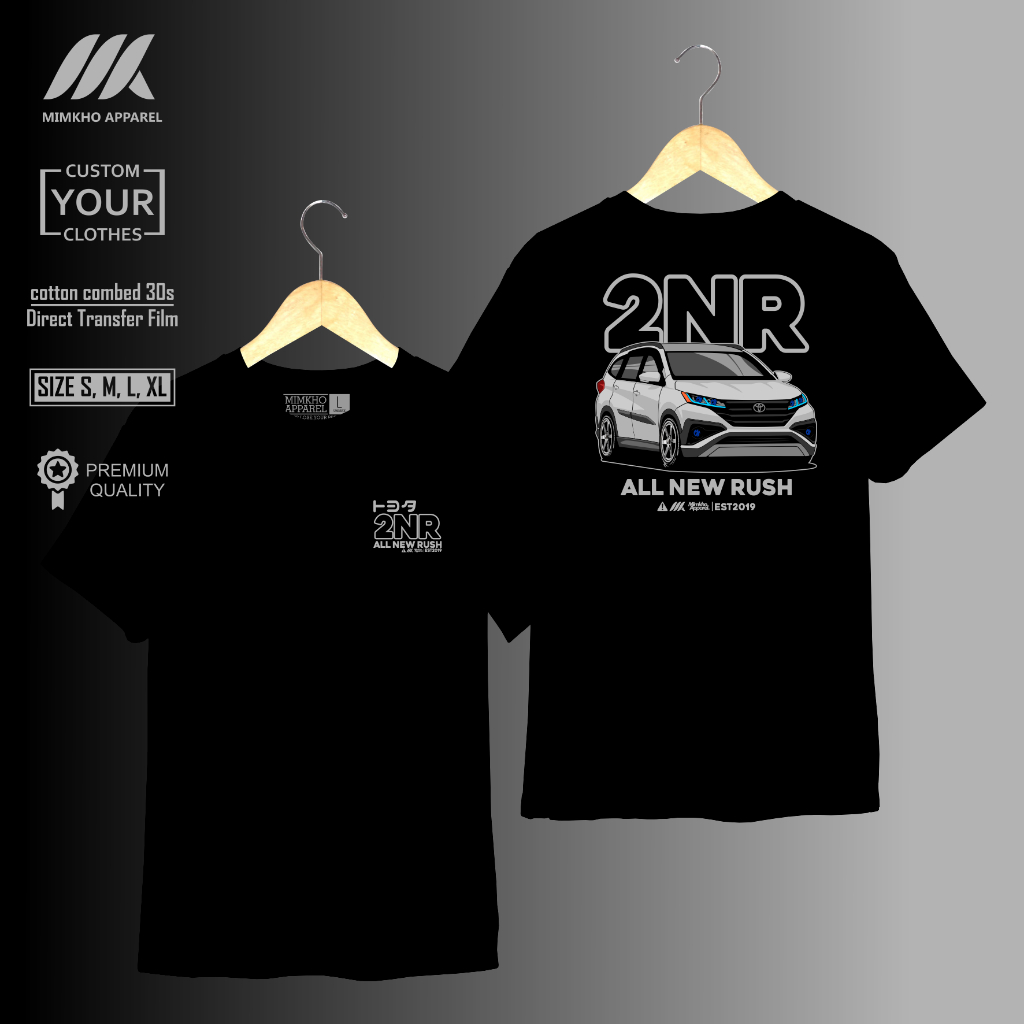 Jual Mimkho Kaos Toyota Rush / All New Toyota Rush / Kaos Mobil Rush ...
