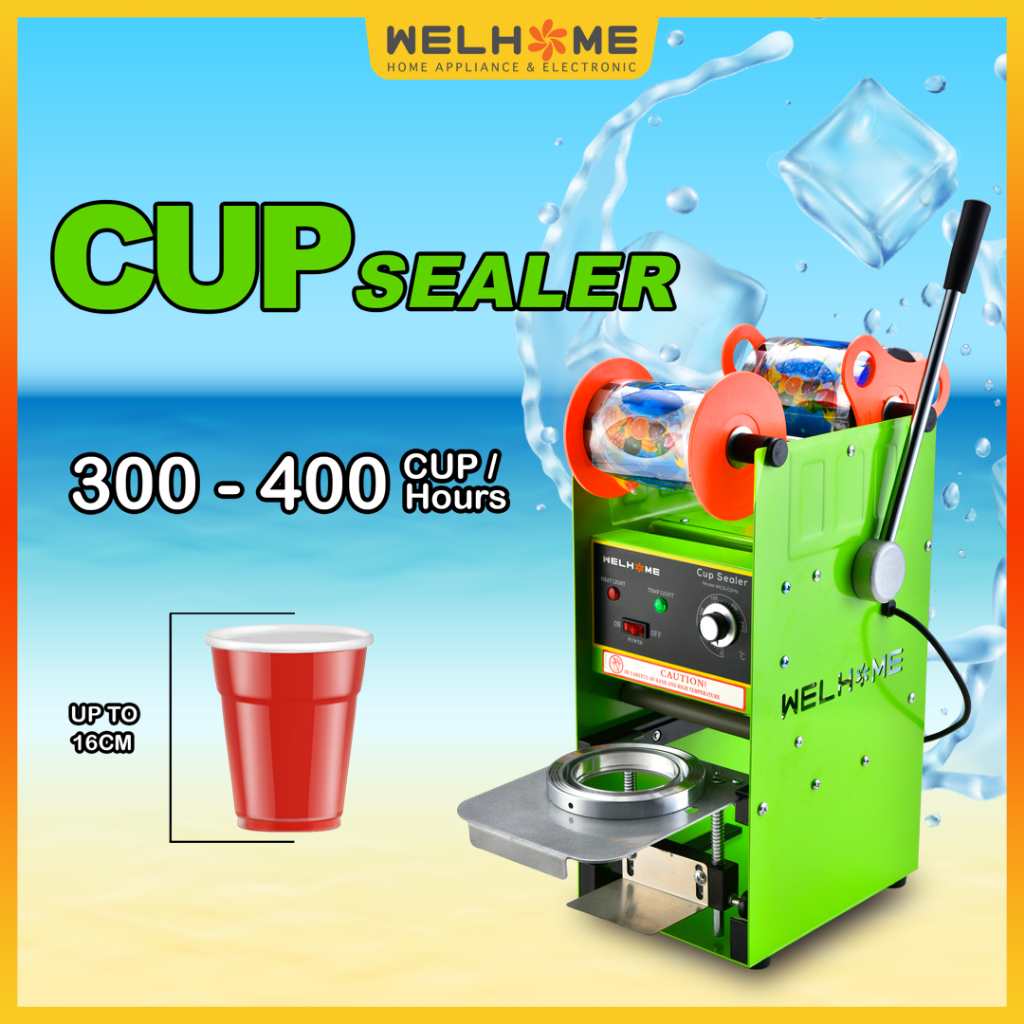 Jual mesin pres Mesin Cup Sealer C37 Press Gelas Plastik Sealing ...
