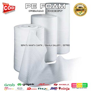 Jual Busa Foam Tipis Rollan Putih Pe Foam Sheet 3 mm Untuk Warpping ...