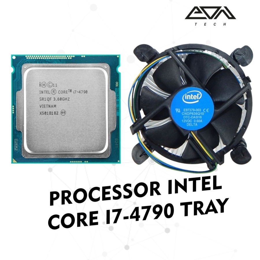 Jual Intel Core i7 4790 Processor Tray + Fan (socket LGA 1150 | H81 ...