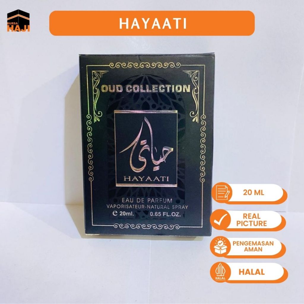 Jual Parfum Dubai HAYAATI Ard Al Zaafaran Pocket 20ml Aroma Oud Lengkap ...