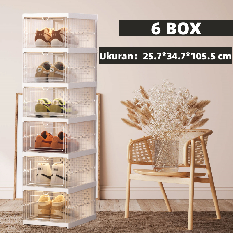 Jual Lemari Sepatu Lipat Multifungsi ｜Lemari Ransel｜Box Sepatu ...