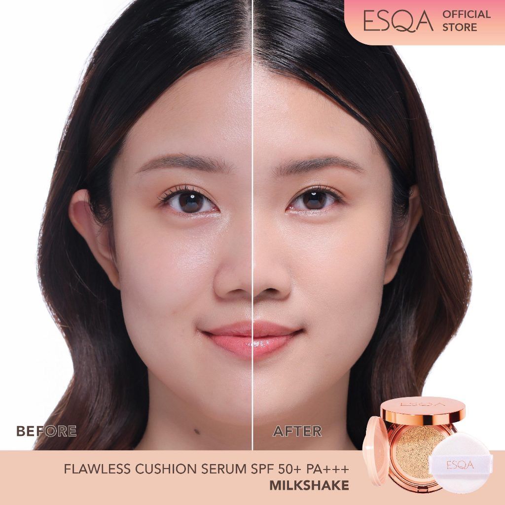 Jual ESQA Flawless Cushion Serum SPF 50+ PA+++ | Shopee Indonesia