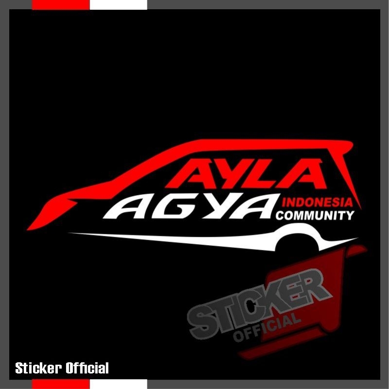 Jual Sticker Ayla Agya, Logo Ayla, Stiker Mobil Ayla | Shopee Indonesia