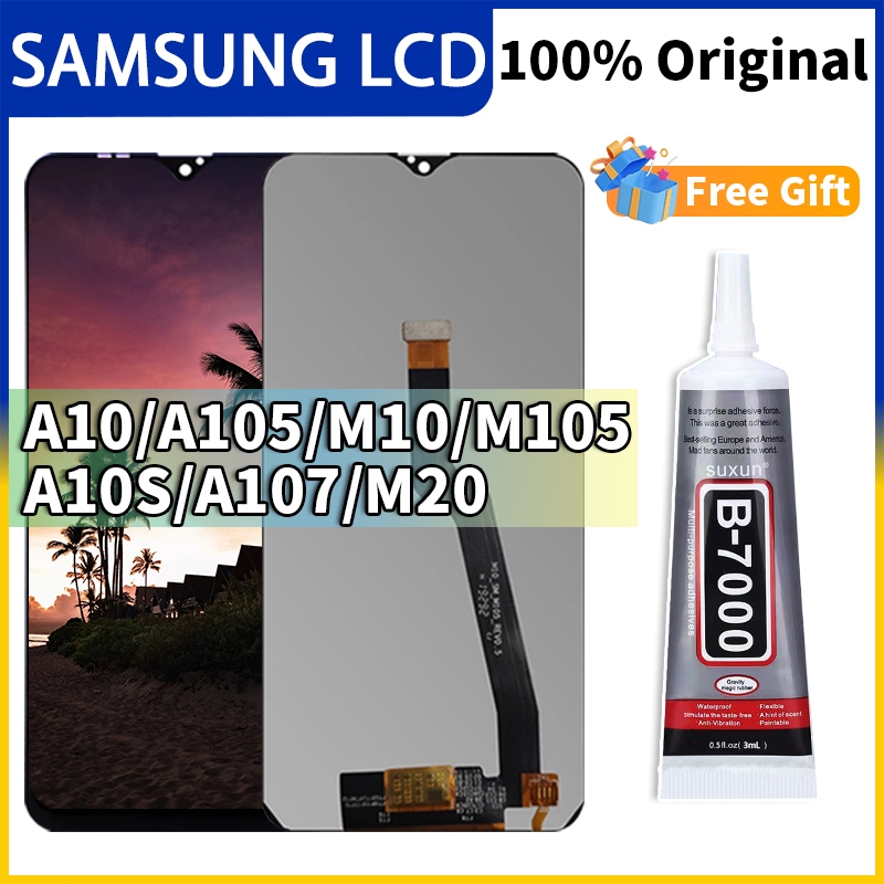 Jual 【ORIGINAL 100%】LCD for SAMSUNG A10/A10S/A105/A107/M10/M20/M105 ...
