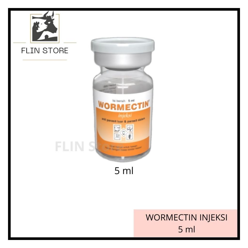 Jual Wormectin Injeksi 5 ml (per pcs) Medion – Antiparasit luar ...