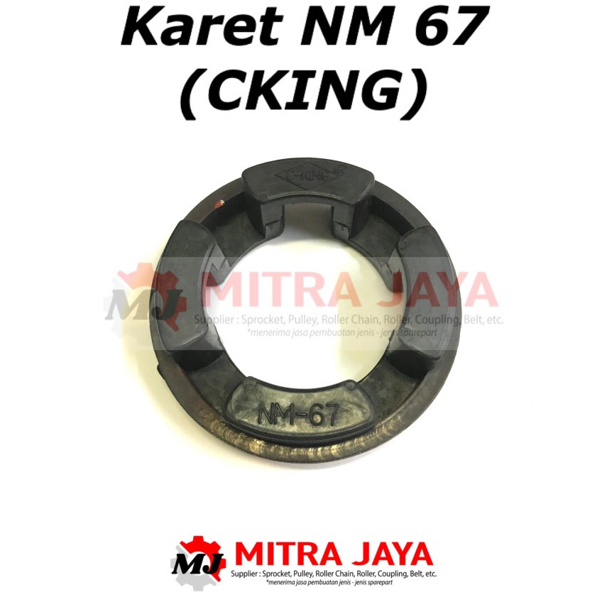 Jual KODE U48B KARET RUBBER COUPLING NM 67 KOPLING KOPEL CKING C KING ...