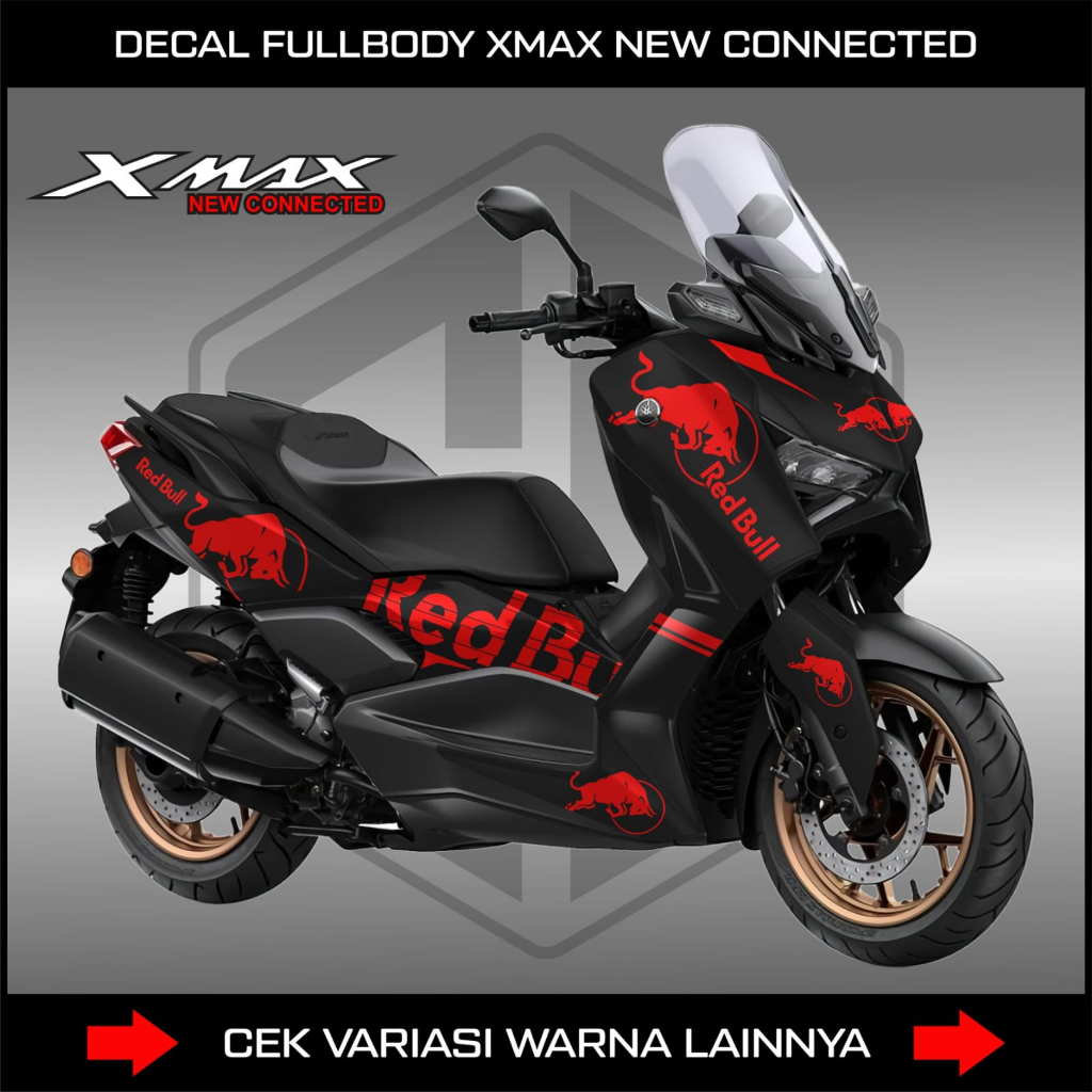 Jual STIKER DECAL FULL BODY MOTOR YAMAHA XMAX NEW CONNECTED / DECAL ...