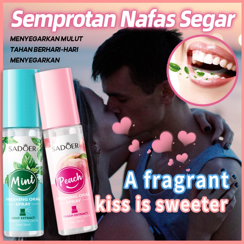 Jual Spray Mulut dan Nafas Wangi Refreshing Mouth Spray Parfum Mulut 18ml Penyegar Mulut Tahan ...