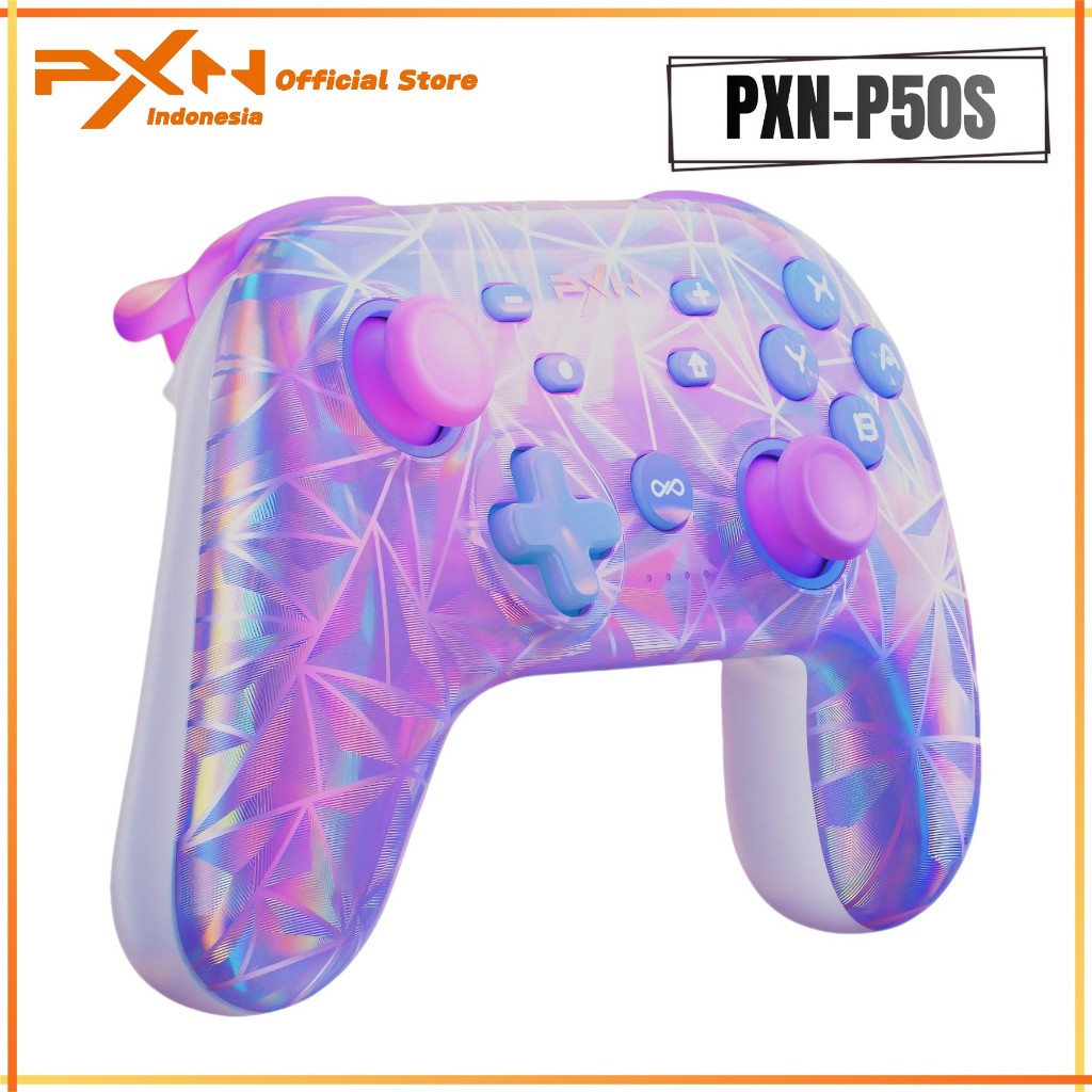 Jual PXN P50S Wireless Switch Controller Support NFC APP Turbo Macro Buttons 6-Axis Gyro ...