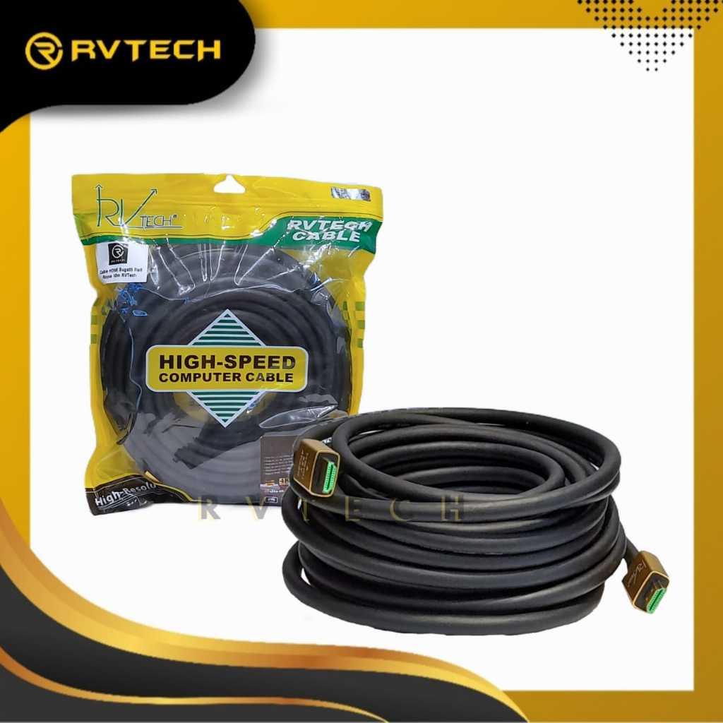 Jual Cable HDMI Bugatti Rolls Royce 10M RVTech | Shopee Indonesia