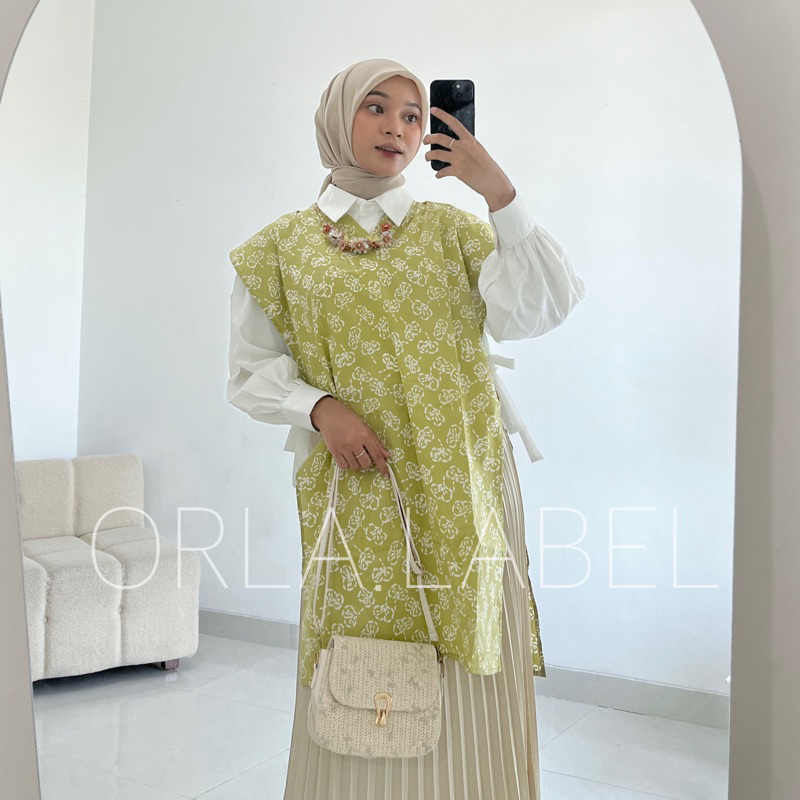 Jual Dahayu vest (READY STOCK) BISA COUPLE / batik vest / baju batik ...