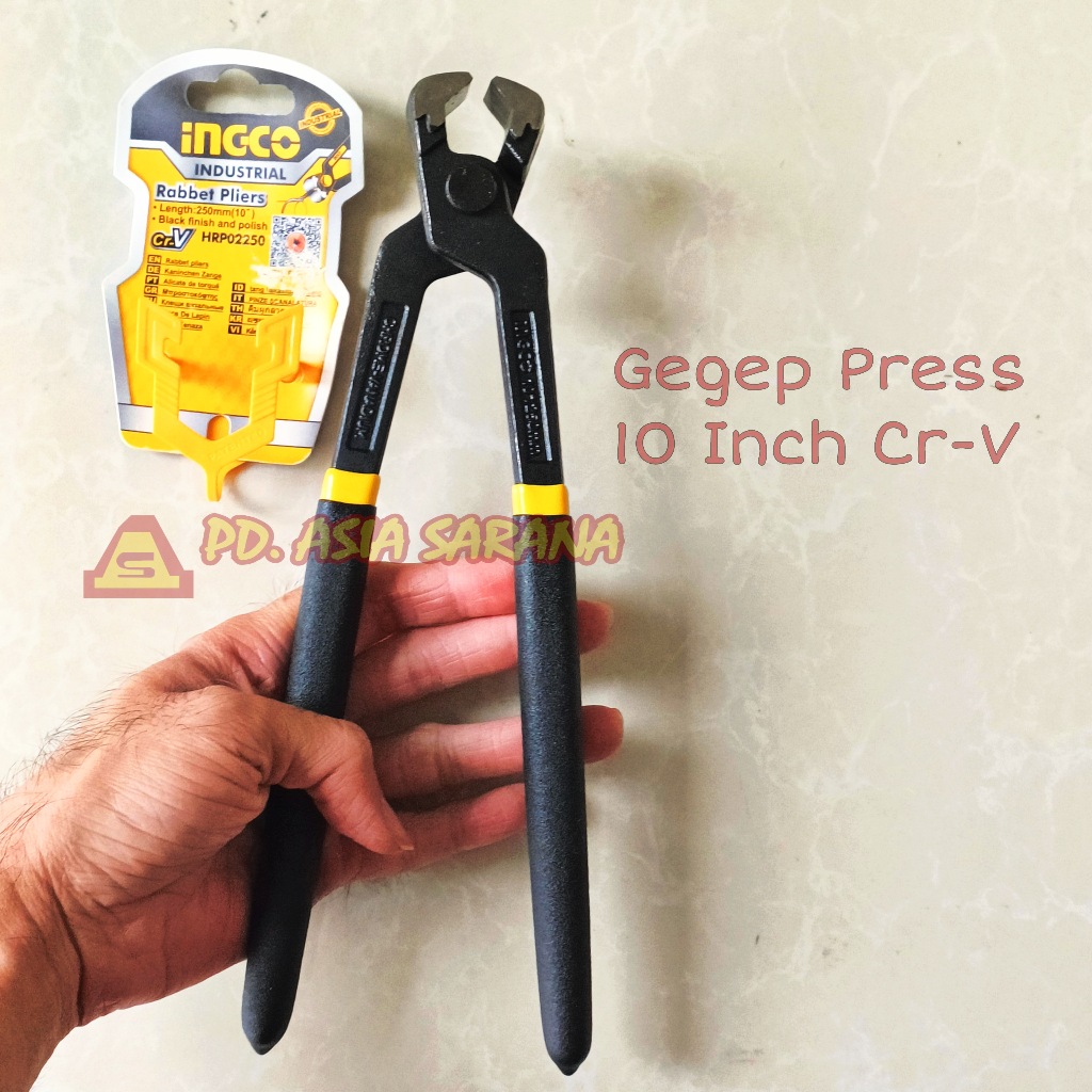 Jual Tang Gegep Press 10" Inch INGCO HRP02250 Tower Pincer Kakaktua ...