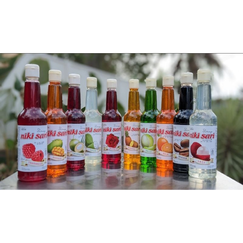 Jual Sirup Niki Sari Pet 625 ml dan Pet 450 ml | Shopee Indonesia