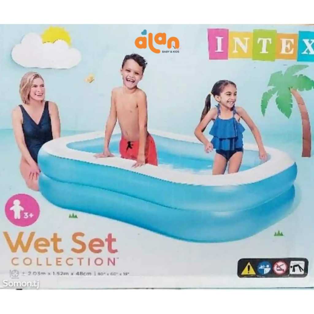 Jual Intex 57180 Swim Center Family Pool | Shopee Indonesia
