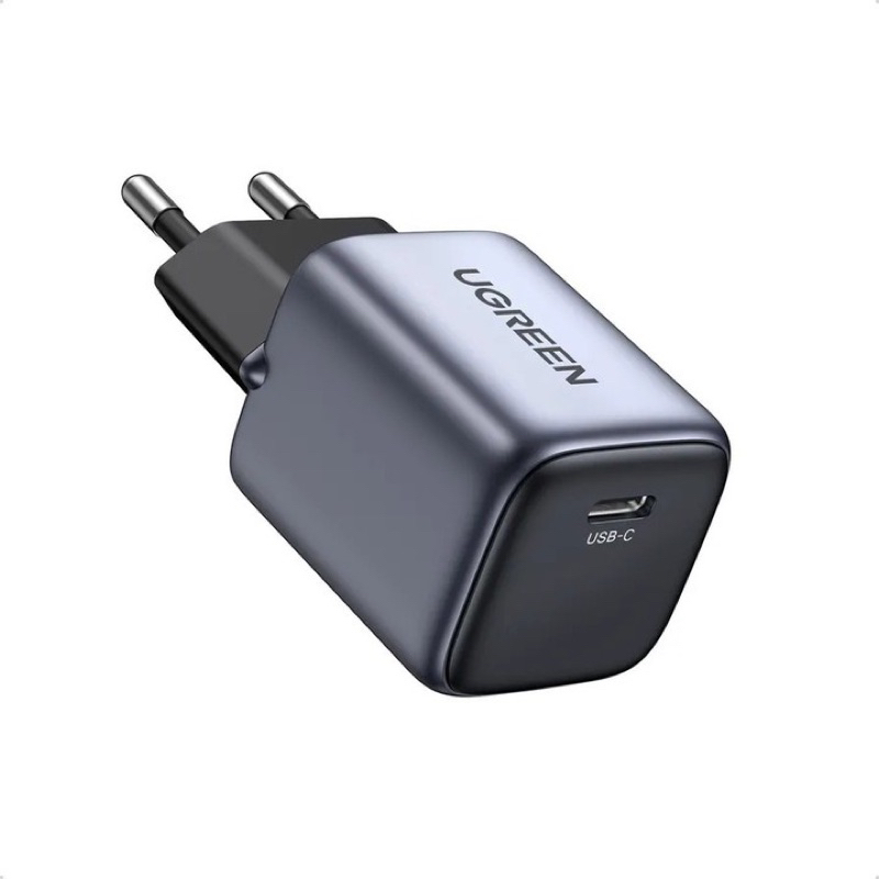 Jual UGREEN BATOK CHARGER GAN 20 WATT 90664 GREY FAST CHARGING | Shopee ...